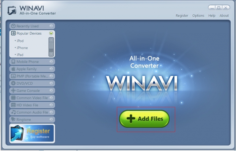 Converting videos from avi to ipod with winavi 11. - Techyv.com